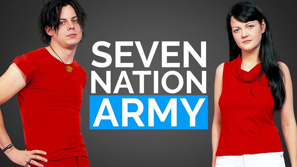 7 Nation Army on Harmonica - Theory - Harmonica Forum