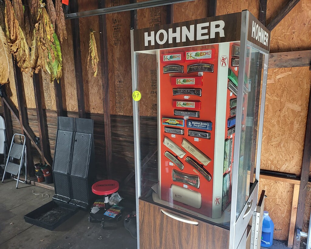 Hohner Harmonica Display Case And Vintage Harmonicas - Los Angeles CA ...